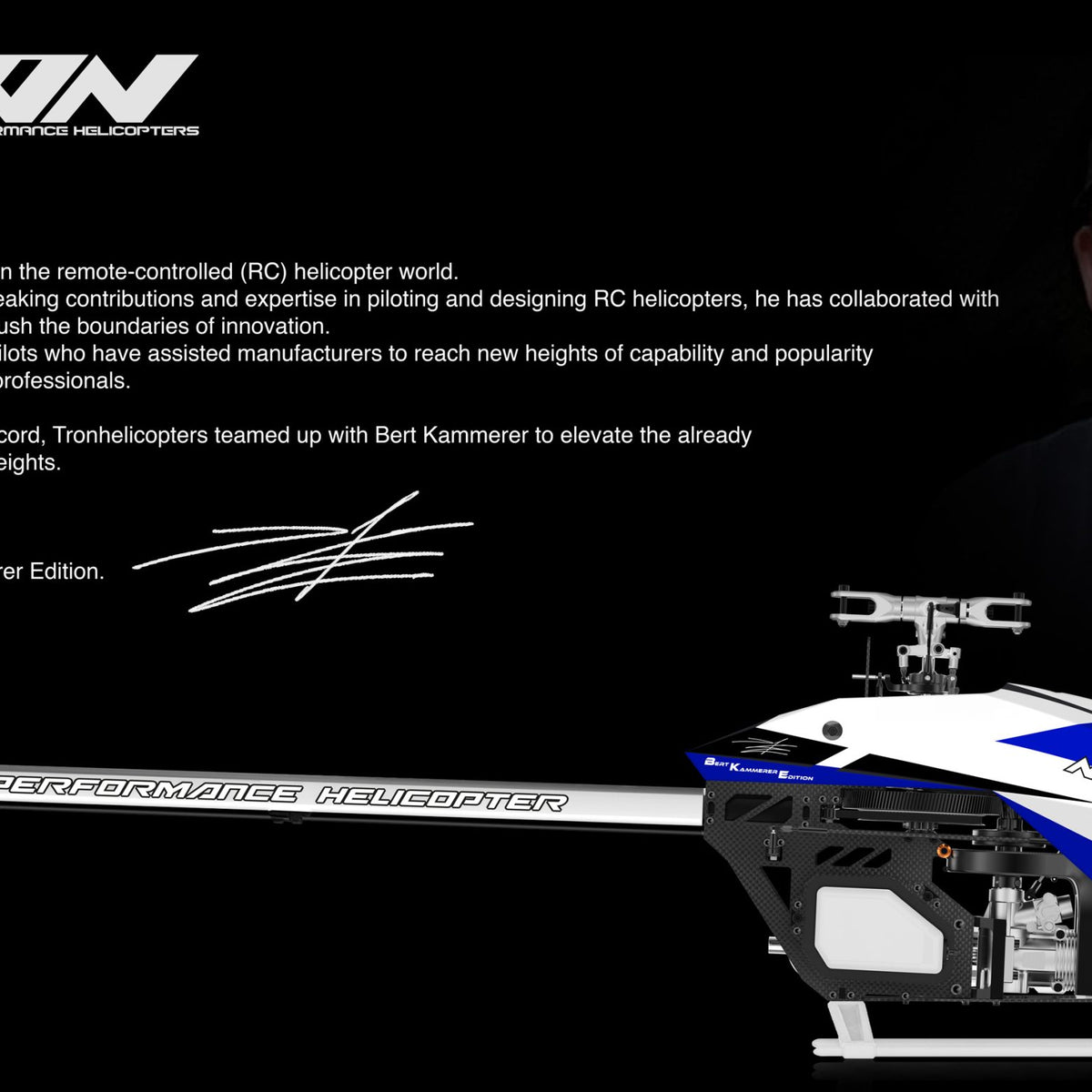 NiTron 90 Helicopter kit Bert Kammerer Edition – farfast.ca/3DH Hobbies