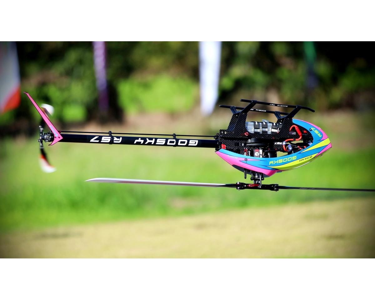 Goosky RS7 700 heli kit. No blades. Yellow – farfast.ca/3DH Hobbies